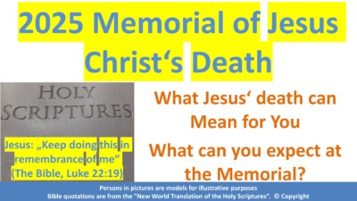 Memorial of Jesus’ Death · 24-7info.info